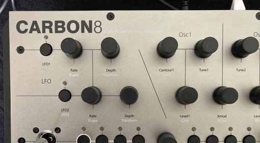 Modal Electronics Carbon8X: A Carbon8 with 61 Keys