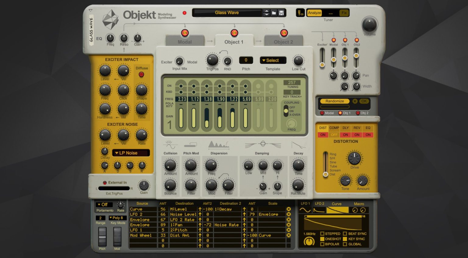 Introducing Reason Studios Objekt Modeling Synthesizer
