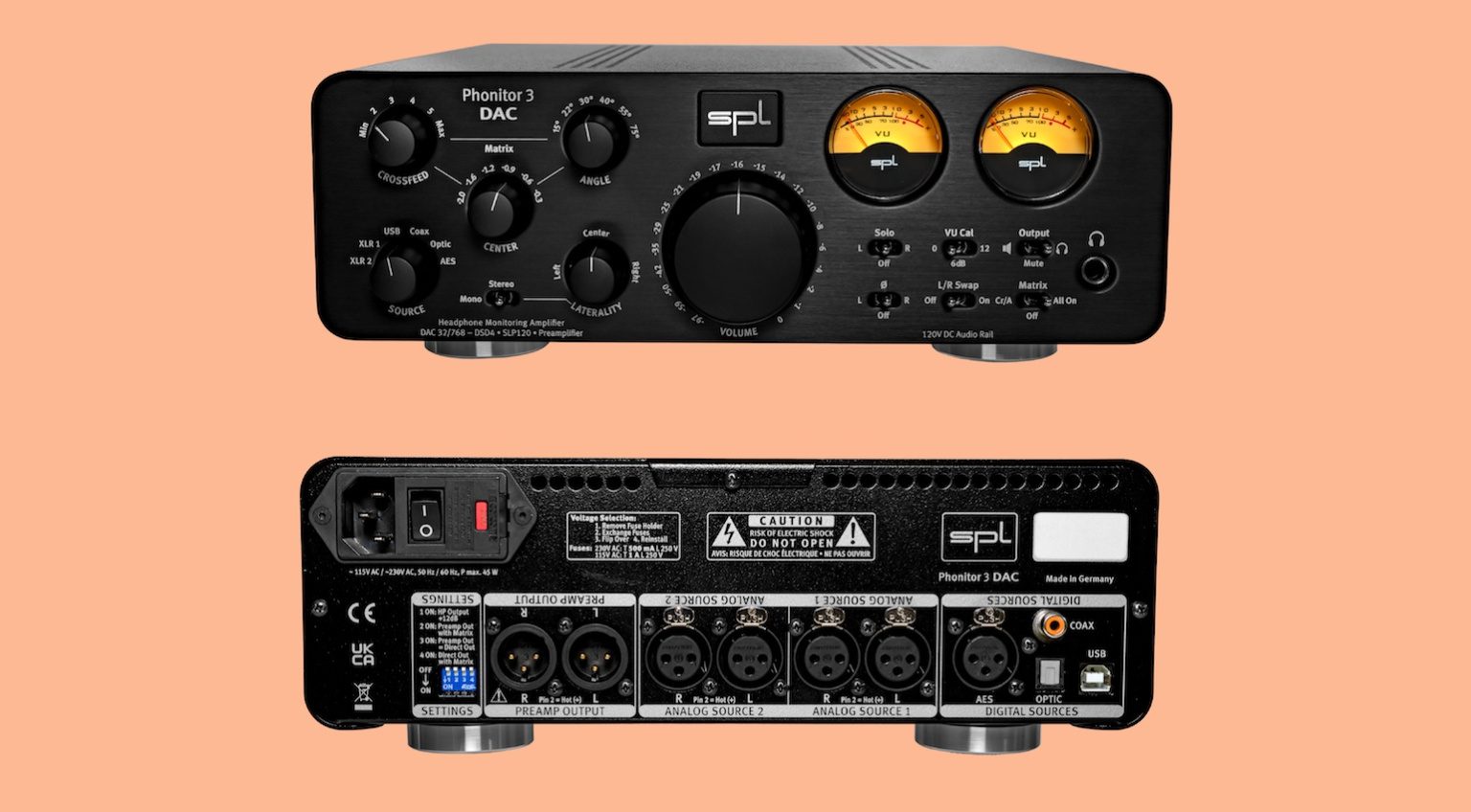 The SPL Phonitor 3 DAC: a complete monitoring solution