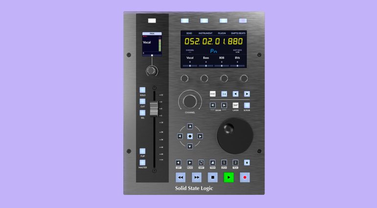 SSL releases the UF1 DAW controller and the SSL Meter plugin