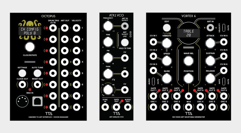 Tiptop Audio ART: New Polyphonic Modules Announced – OctoLFO and Multipass
