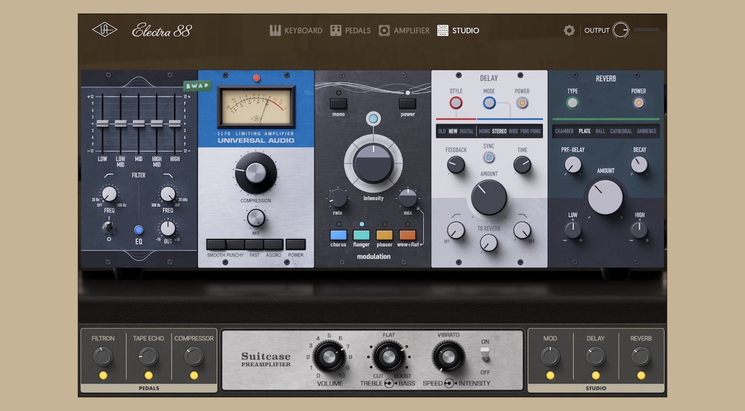 UAD introduces the Electra 88 and Capitol Compressor plugins
