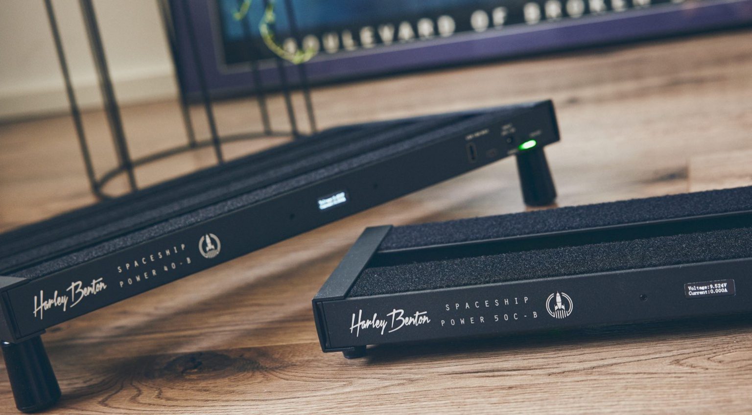 Harley Benton Spaceship PowerBar Series pedalboards - gearnews.com