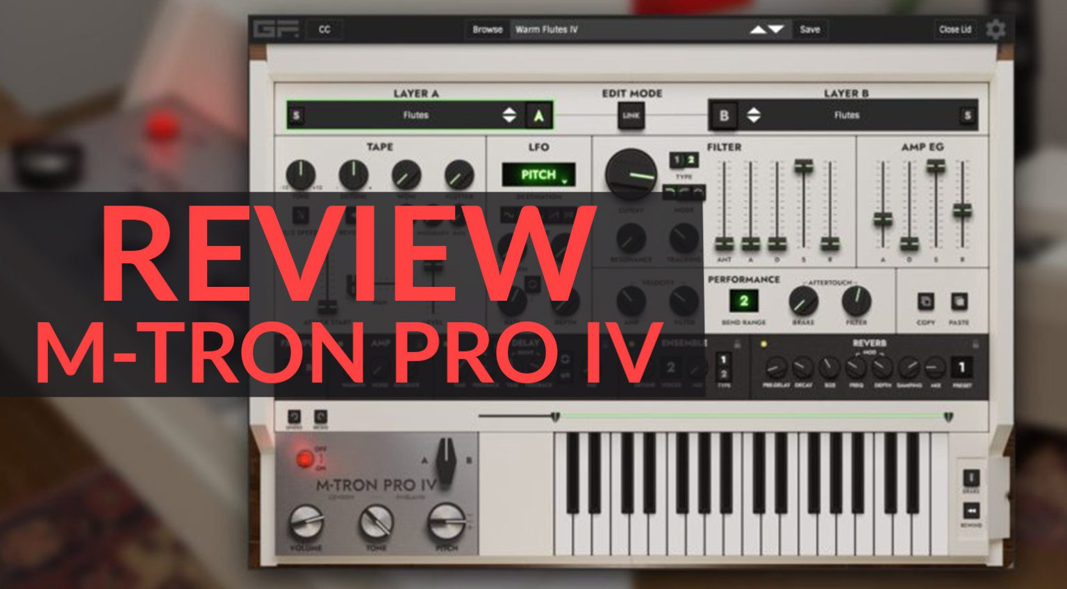 Review: GForce M-Tron Pro IV - Tron and On - gearnews.com