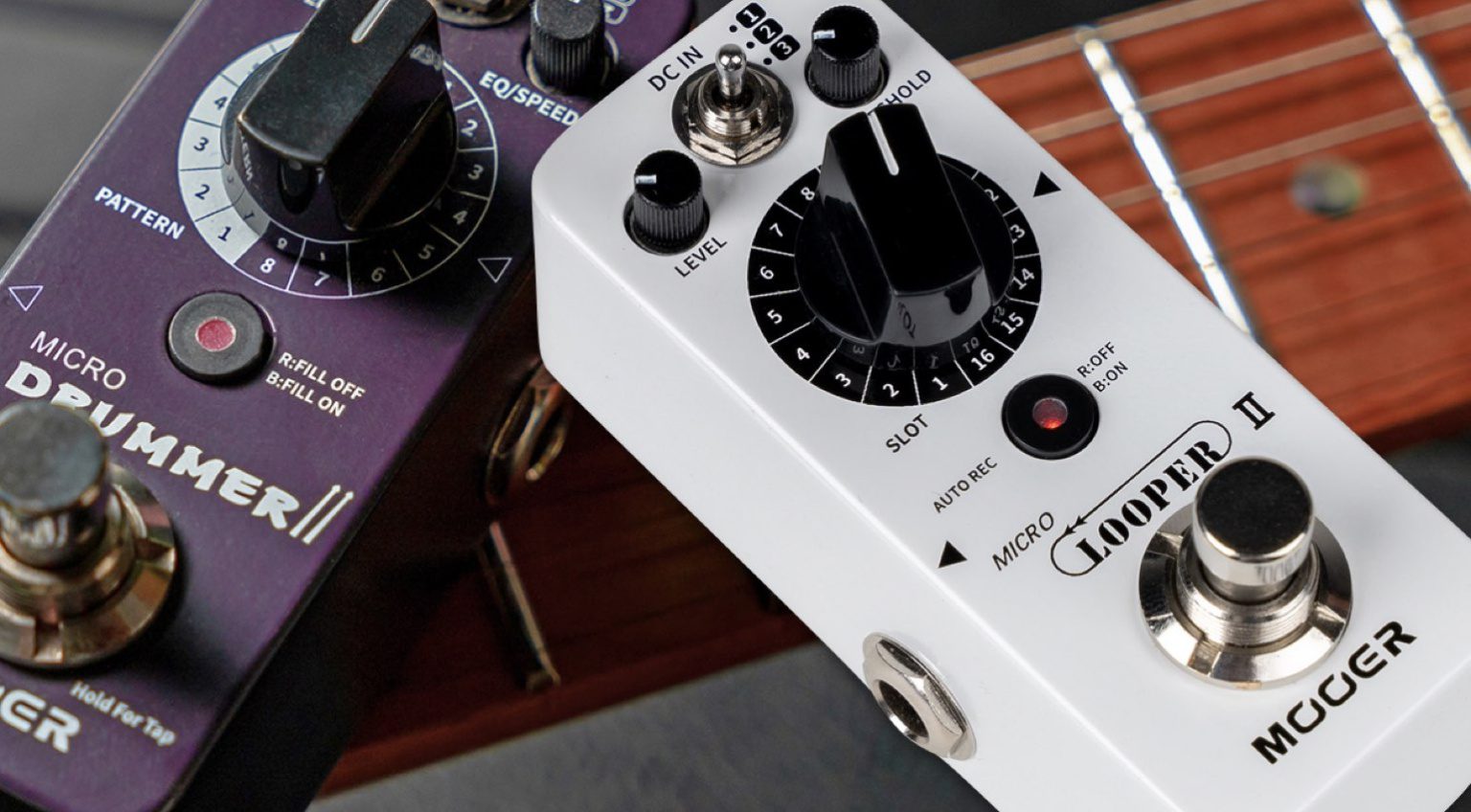 Mooer Micro Looper II and Micro Drummer II: TC Ditto has competition ...