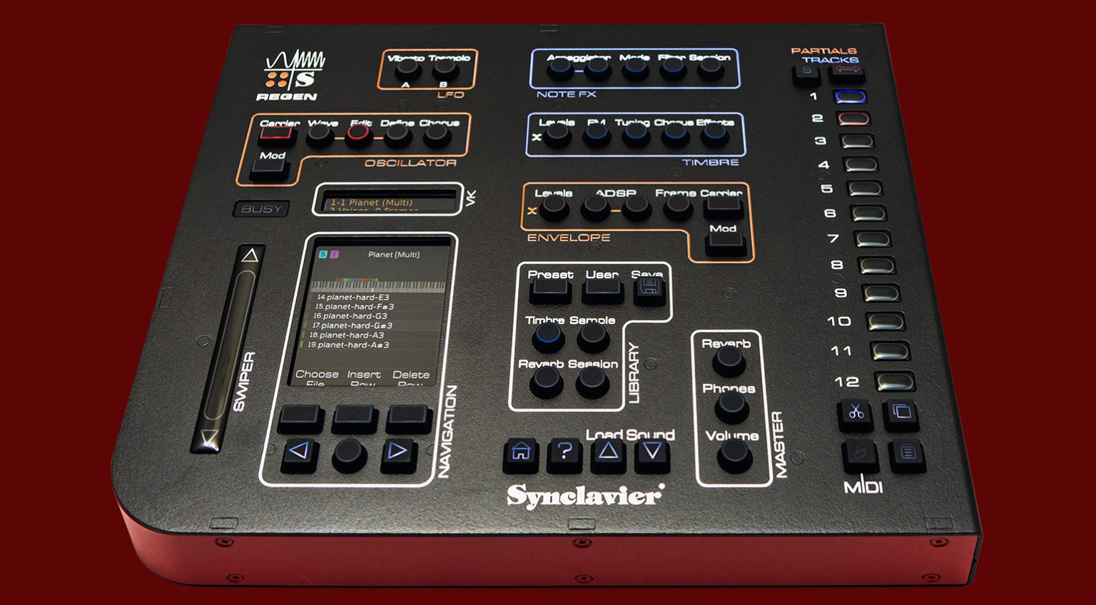 The Synclavier name returns with digital Regen desktop synth - gearnews.com