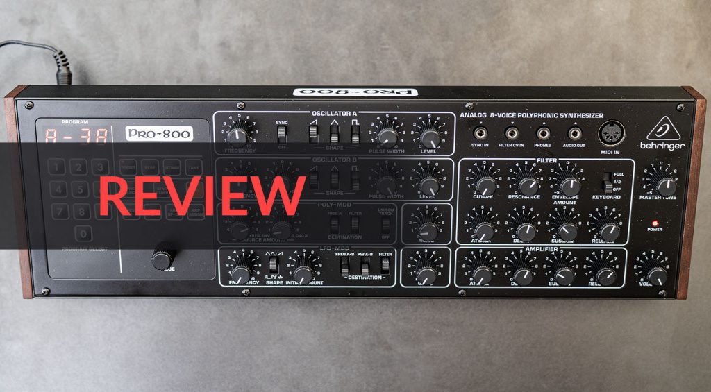 Behringer Pro-800 REVIEW: The eight-voice monster has arrived ...