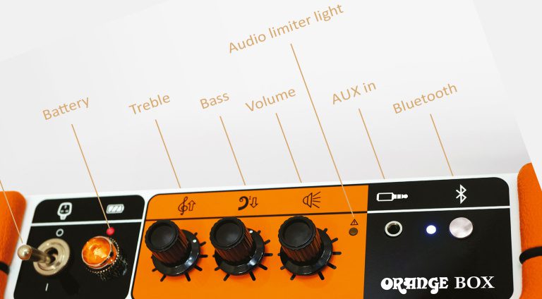 Orange Box-L and Box: Bluetooth speakers with a classic amp vibe ...