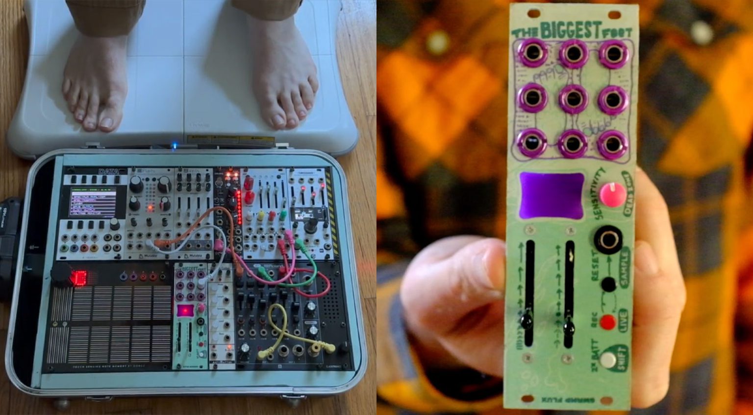The Biggest Foot: Control your Eurorack with a Wii Balance Board ...