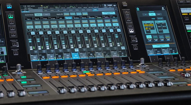 The Yamaha DM7 Firmware Update version 1.6 arrives with the PY64-D ...