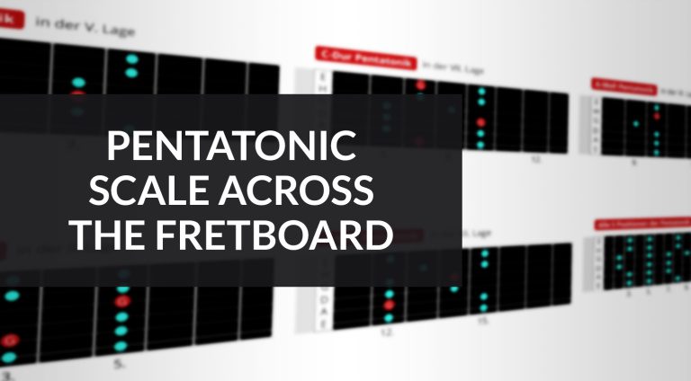 How to Improvise: Using the Pentatonic Scale across the Fretboard ...