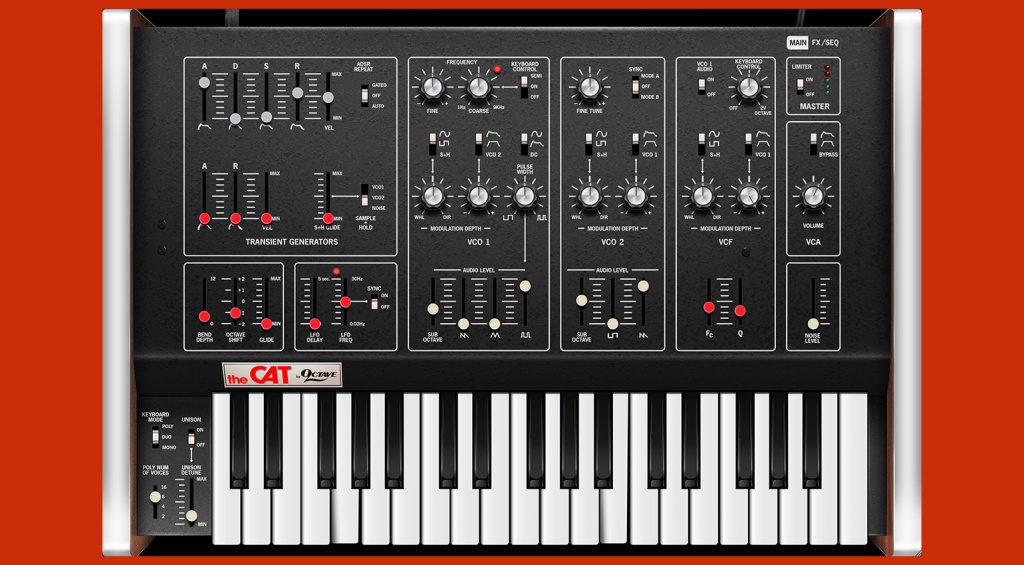 Review: Cherry Audio Octave Cat Synthesizer - gearnews.com