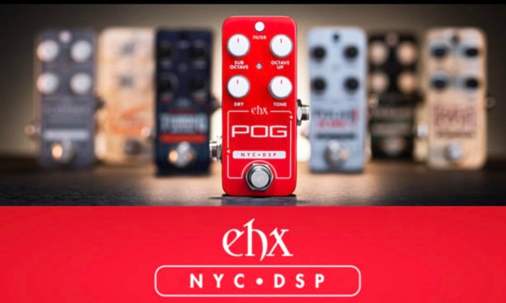 EHX Pico POG Polyphonic Octave Generator with 3 Filter Modes - gearnews.com