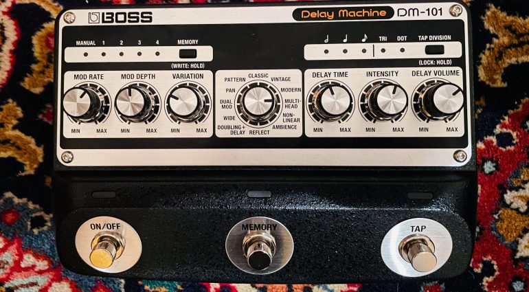 Boss DM-101 Delay Machine Review – Analog Delay Pedal - gearnews.com