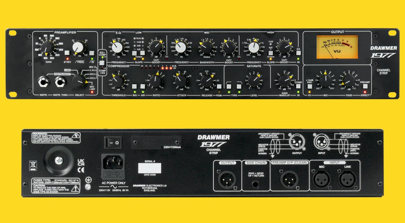 The Drawmer 1977 Channel Strip is a Versatile Recording Tool - gearnews.com