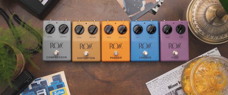 ROSS Electronics are back with a little help from JHS Pedals - gearnews.com