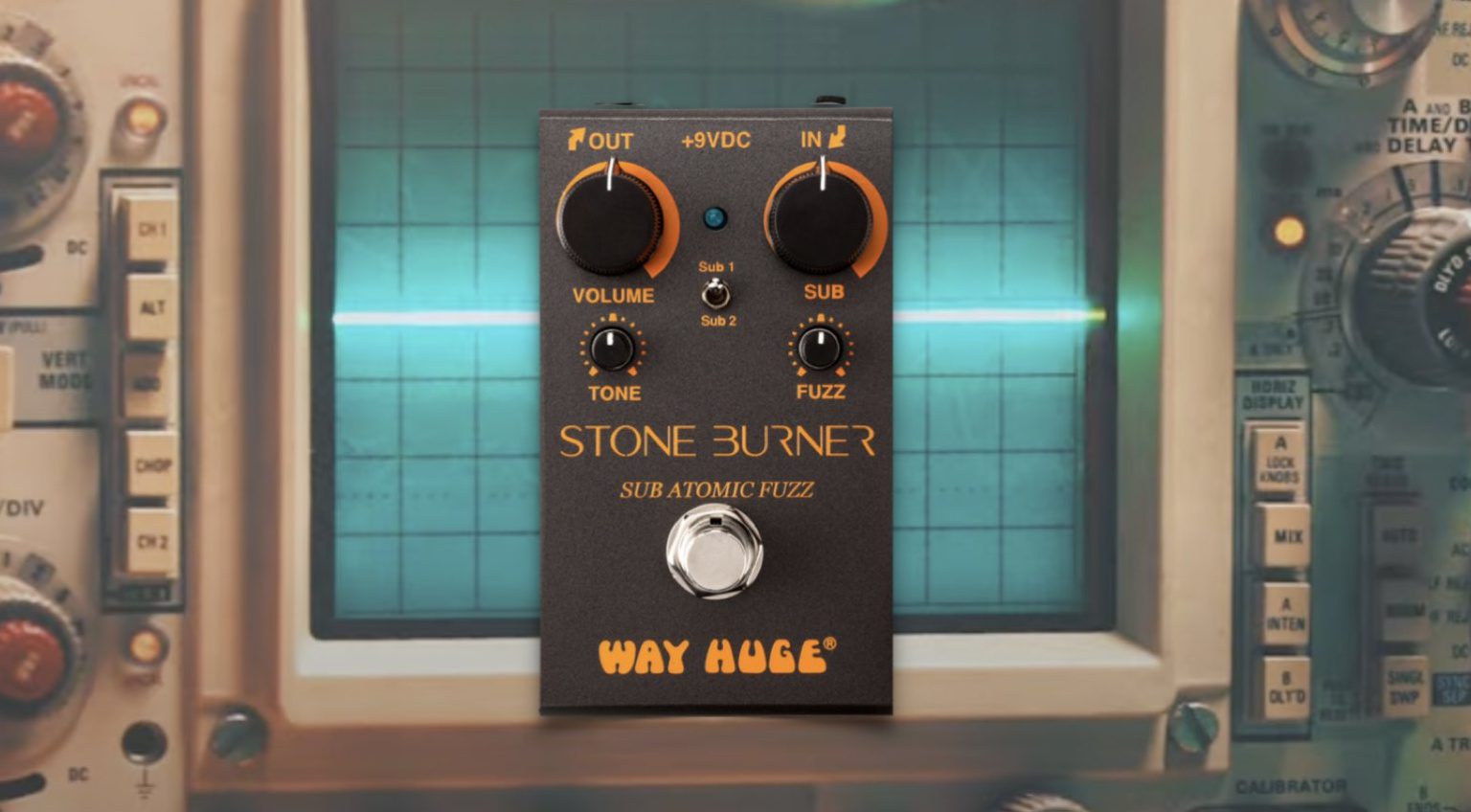 Way Huge Stone Burner Sub Atomic Fuzz: Hot Fuzz! - gearnews.com