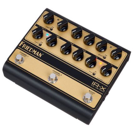 Friedman IR-X Preamp - Dual Channel Tube Preamp pedal - gearnews.com
