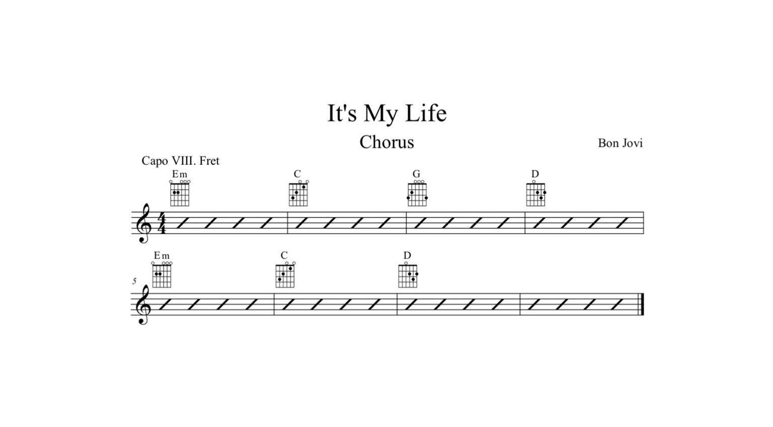 Four Guitar Chords For (Nearly) Every Song - gearnews.com