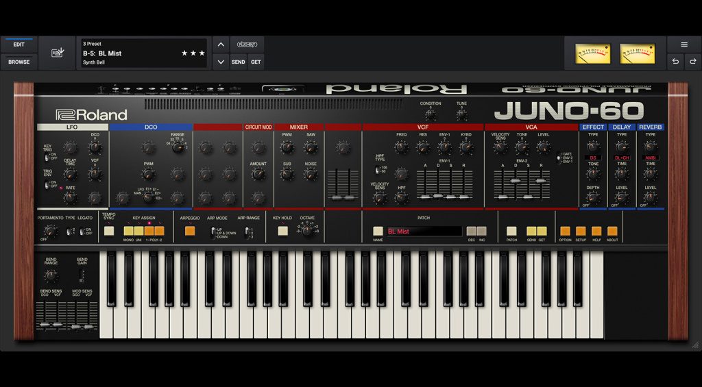 Roland JUNO-60 v2 - Another Classic Roland Cloud Update - gearnews.com
