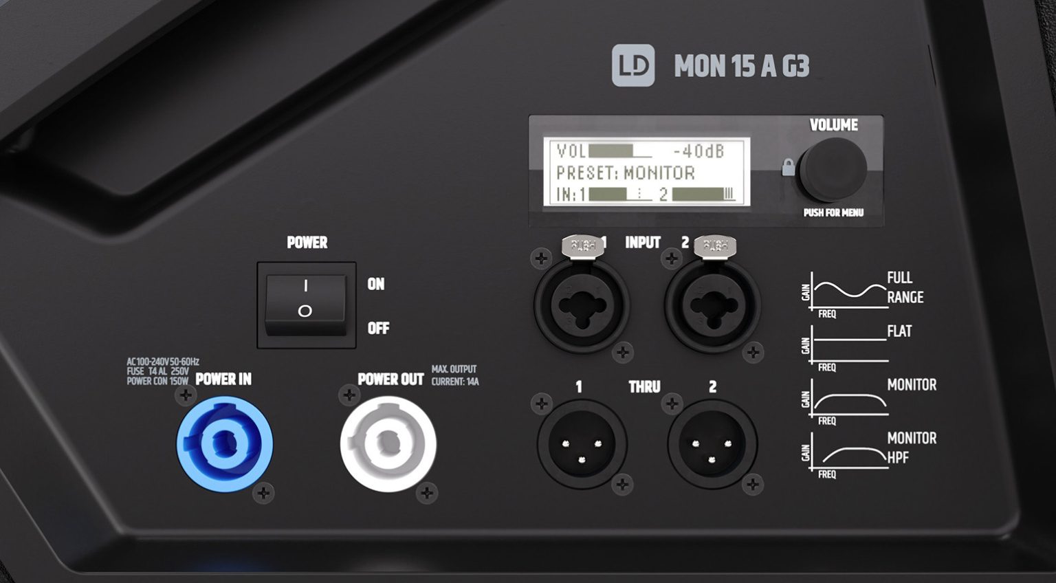 LD Systems MON G3 Series: Coaxial Monitors with built-in DSP - gearnews.com