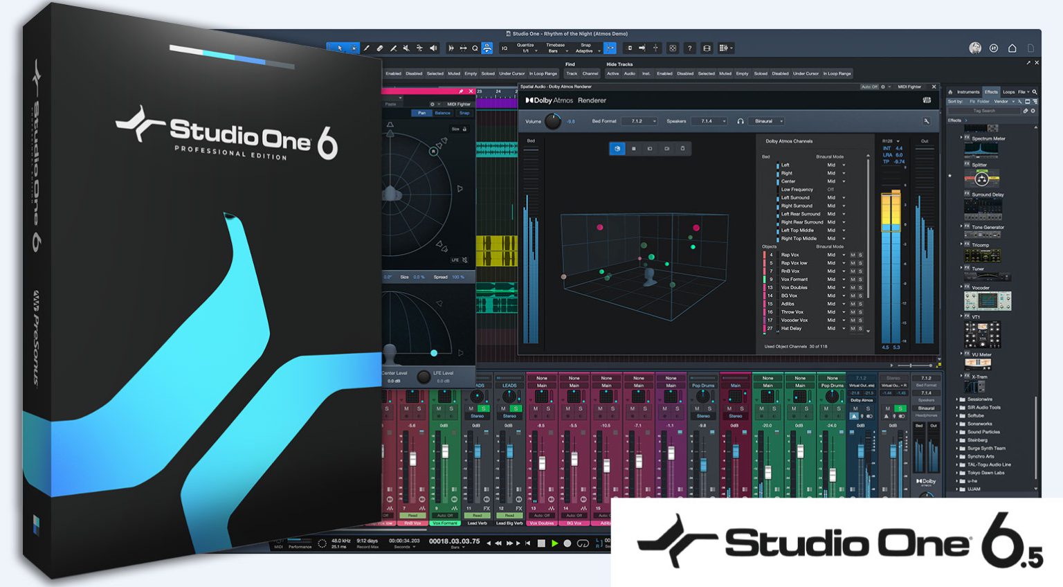 PreSonus Studio One Pro 7.2 Update brings Sub Zero Bass instrument and ...