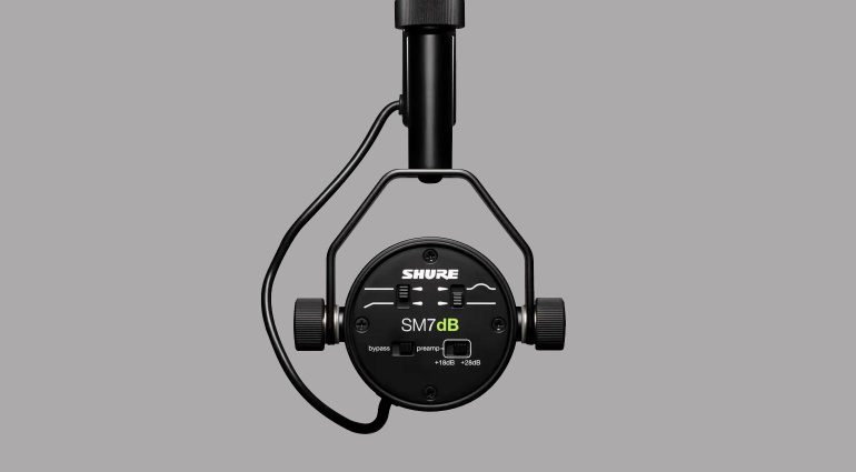 The Classic Reimagined: Meet the Shure SM7dB - gearnews.com