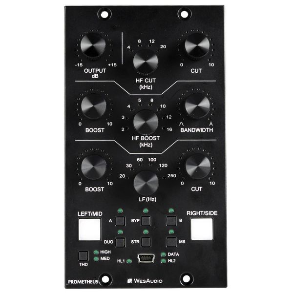 WesAudio Eclipse Edition: EQ modules with a new plug-in interface