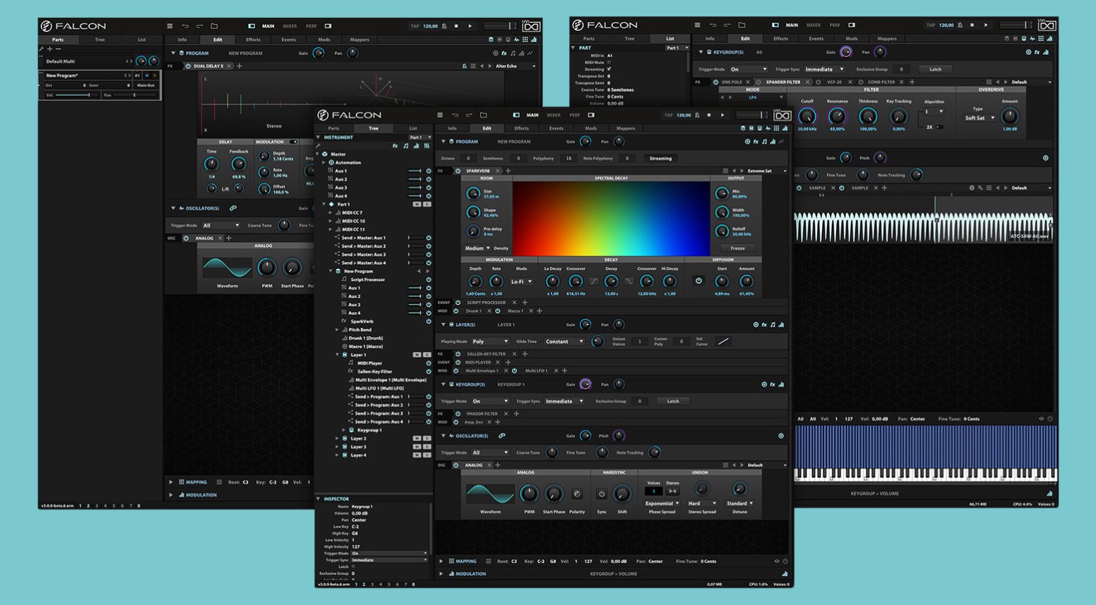 UVI Falcon 3 - UVI's Flagship Instrument Gets Bigger Wings - gearnews.com