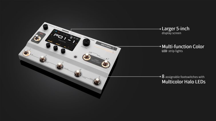 Hotone Ampero II Stage - New Flagship Virtual Rig announced - gearnews.com