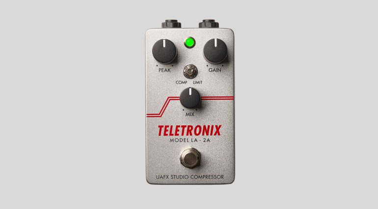 UAFX Brigade Flow LA2A: New additions to UAFX Compact Pedal series ...