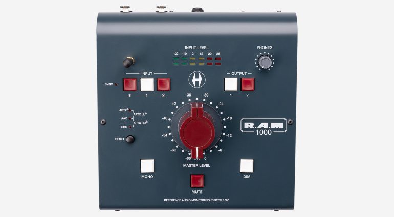 Meet the new Heritage Audio RAM 1000 Monitor Controller - gearnews.com