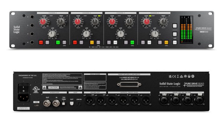 Upgrade your front-end with the SSL Pure Drive Quad and Octo