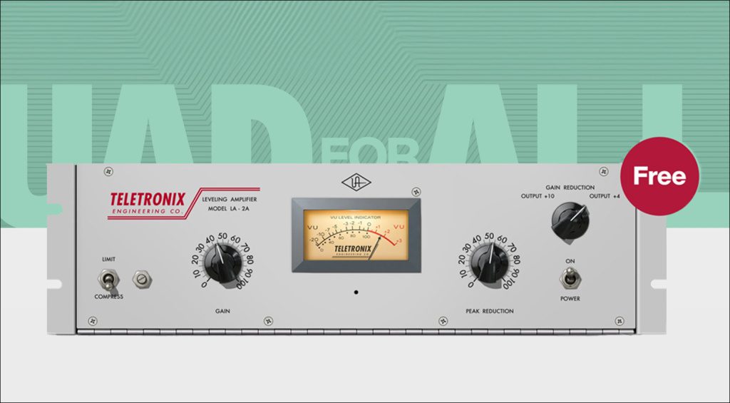 Universal Audio LA-2A Compressor: Free VST for a short time! - gearnews.com
