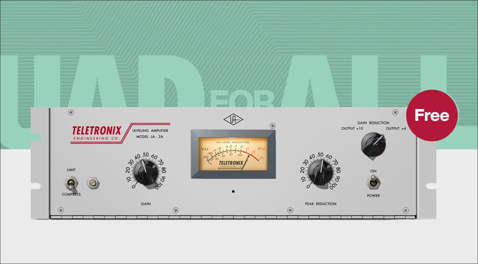 Universal Audio LA-2A Compressor: Free VST for a short time! - gearnews.com