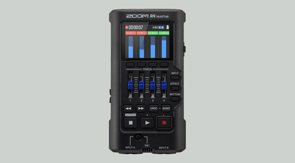 Compact flexibility with the Zoom R4 MultiTrak recorder - gearnews.com