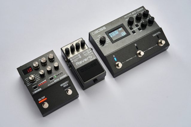 BOSS RV-200 Reverb Pedal with all-new ArpVerb - gearnews.com