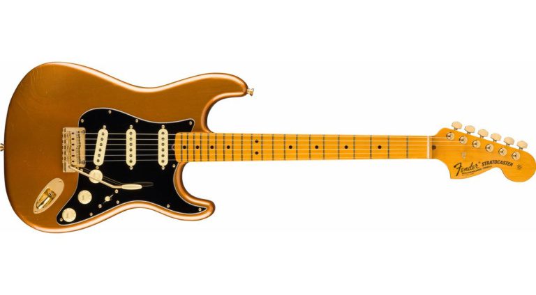 Fender Bruno Mars Stratocaster in Mars Mocha Heirloom - gearnews.com