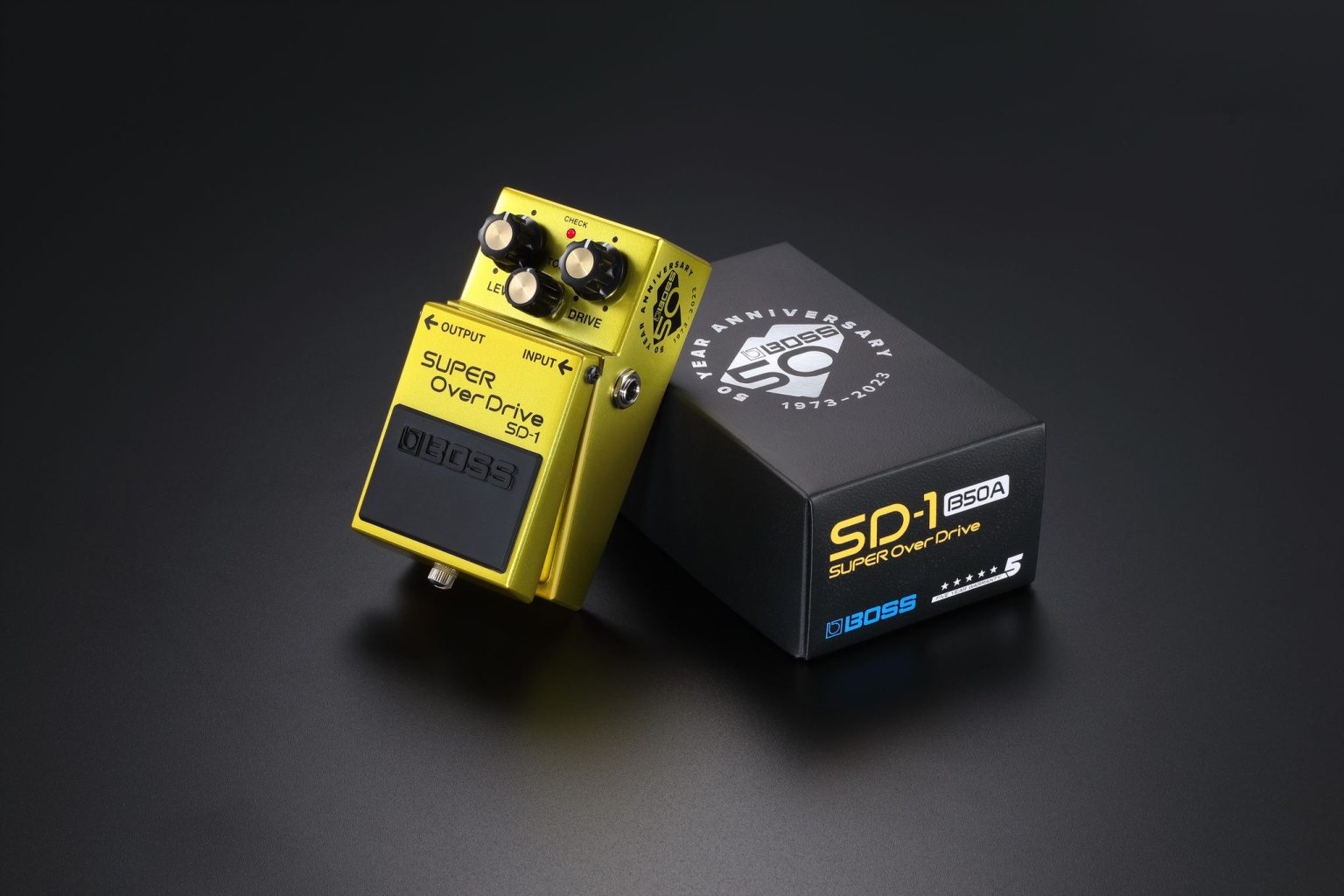 BOSS 50th Anniversary Limited-Edition Pedals - gearnews.com