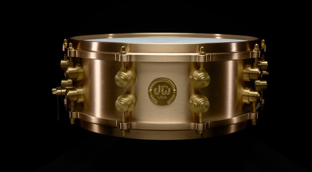 DW launches Limited DW MFG True-Cast Bronze Snare