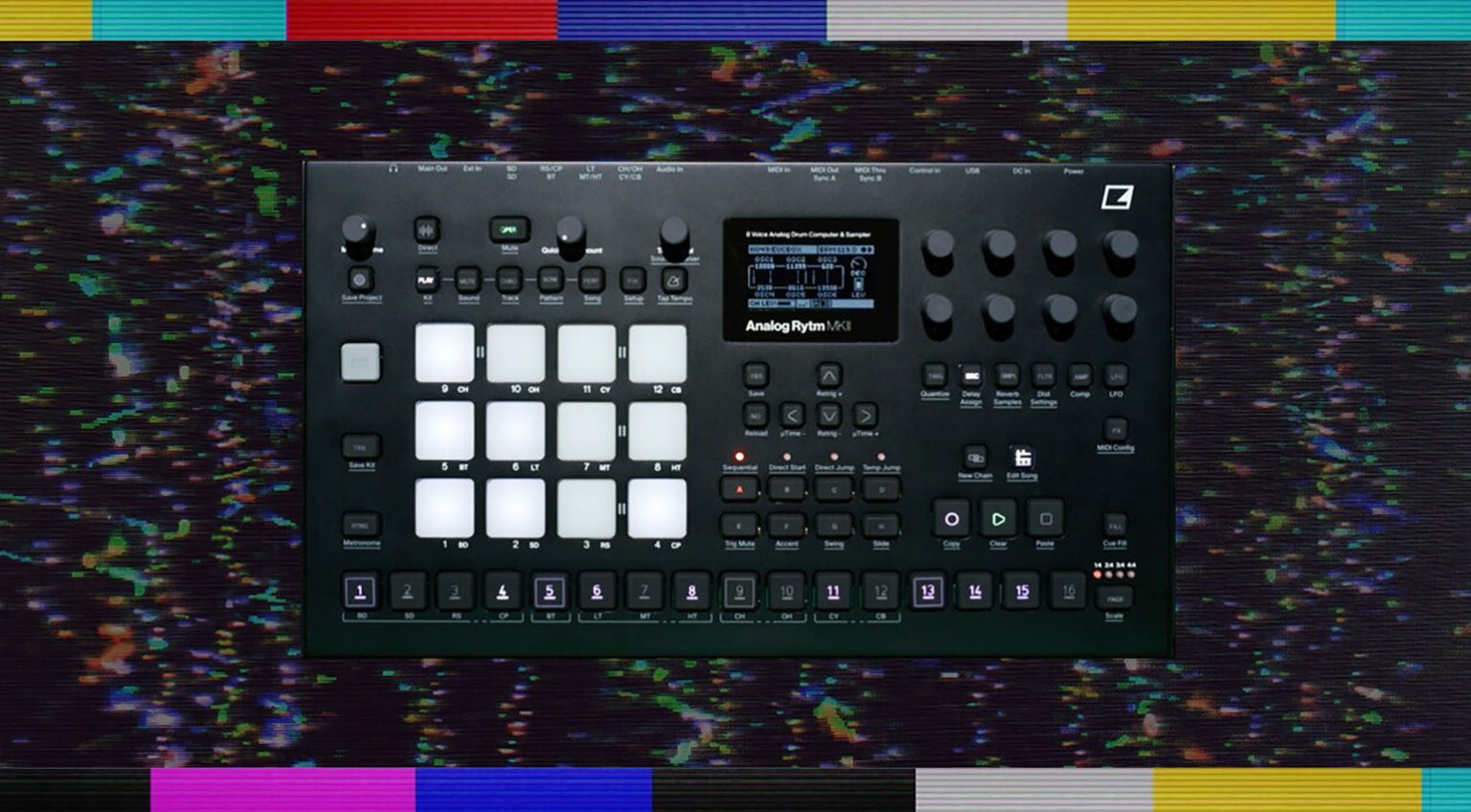 Elektron Analog RYTM OS 1.70 Update: 5 New Machines and more