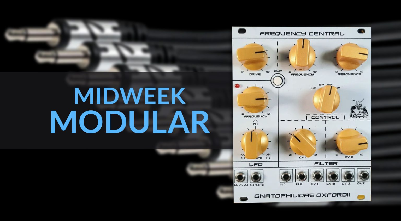 Midweek Modular: Gnat filters, Tube Distortion and posh Patch cables ... Midweek Modular: Gnat filters, Tube Distortion and posh Patch cables ...
