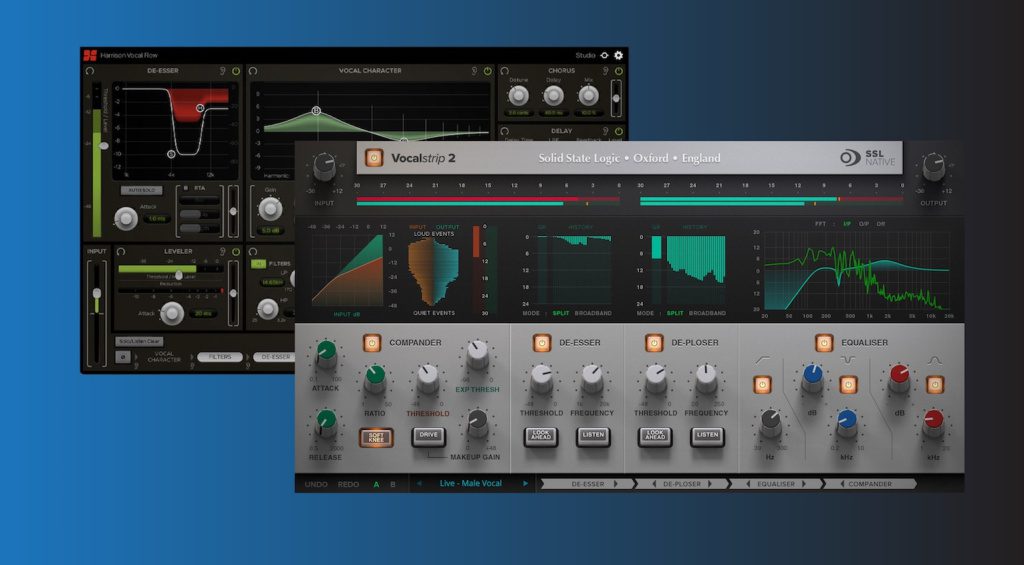90% off the SSL Vocalstrip and Harrison Vocal Flow Bundle