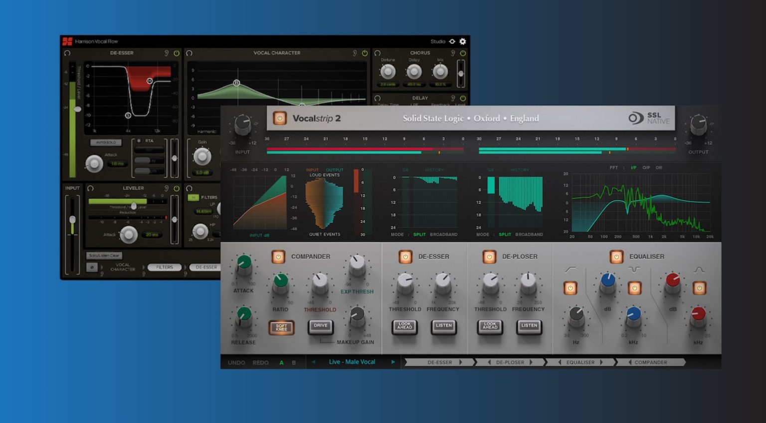 90% off the SSL Vocalstrip and Harrison Vocal Flow Bundle
