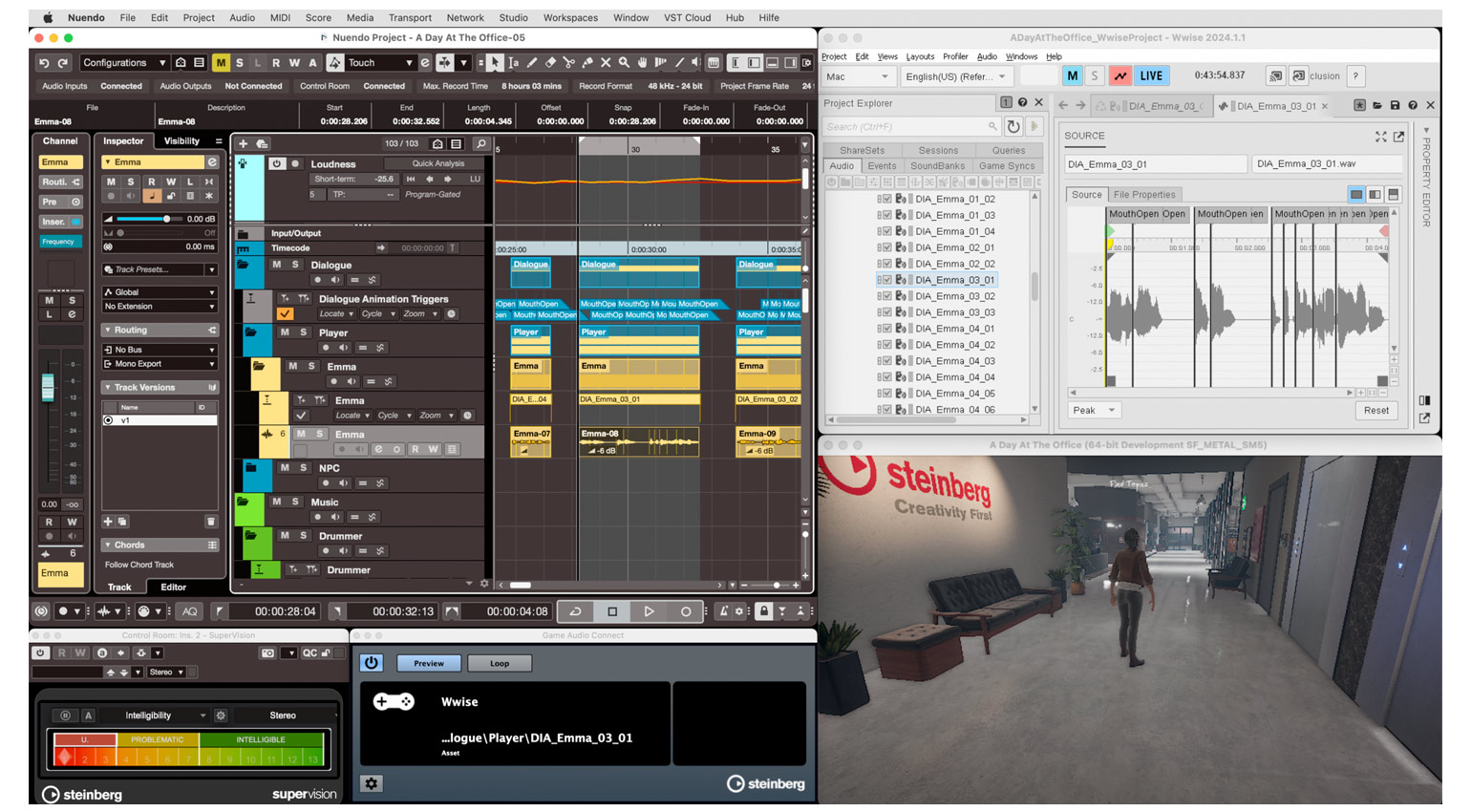 Steinberg Nuendo 13: New features for mixing and ADR