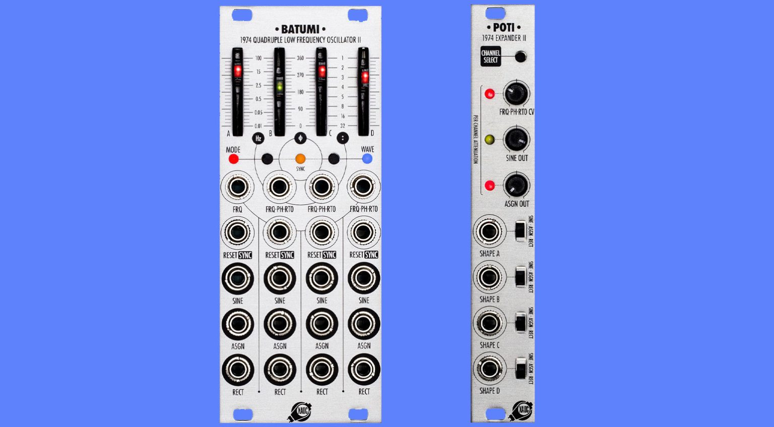 Xaoc Devices Batumi II: Updated Quad LFO powerhouse - gearnews.com