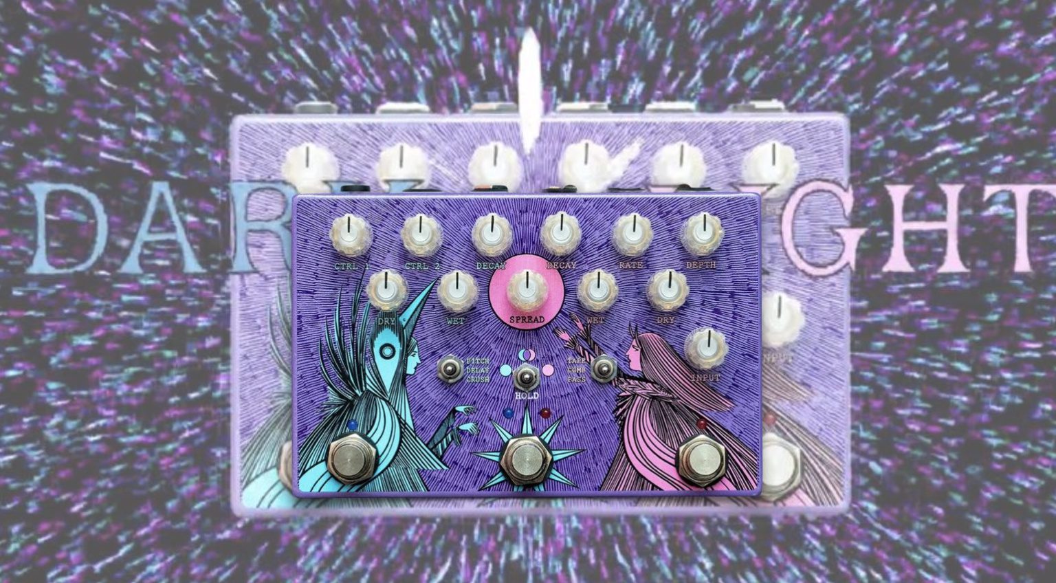 OBNE Dark Light - Limited Edition Dual Reverb pedal announced ...