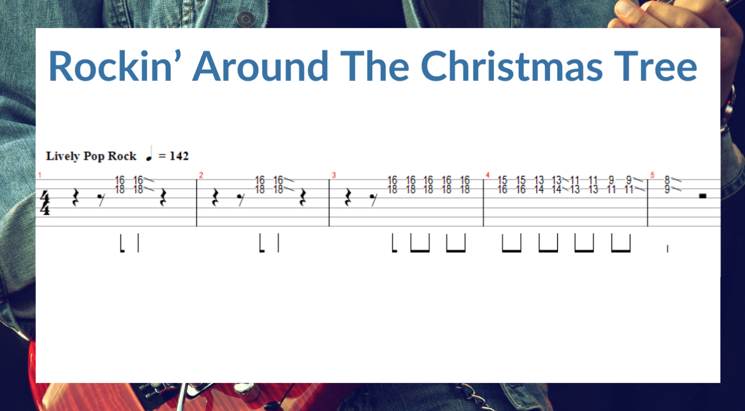 Christmas Riffs: Your Festive Favourites on Guitar