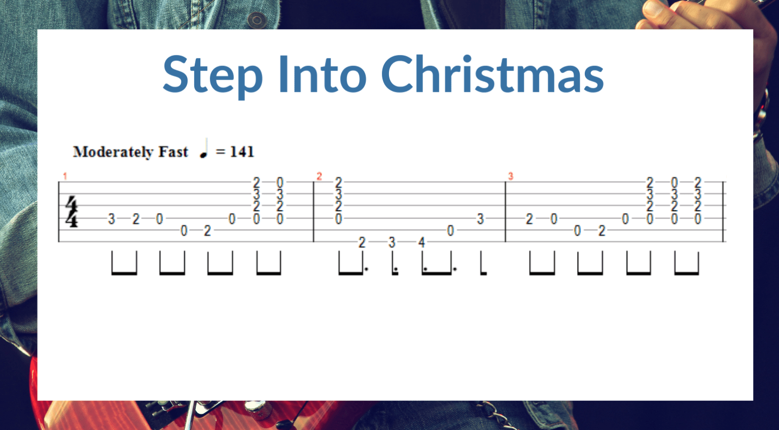 Christmas Riffs: Your Festive Favourites on Guitar
