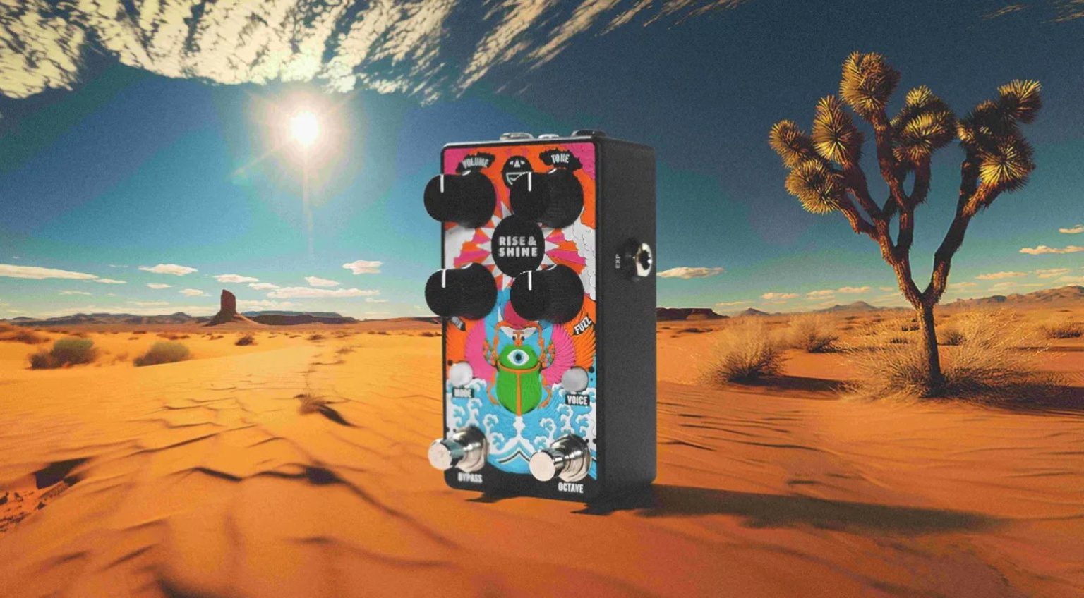 Stone Deaf FX Rise & Shine - Fuzz Octave Tremolo/Vibrato - gearnews.com